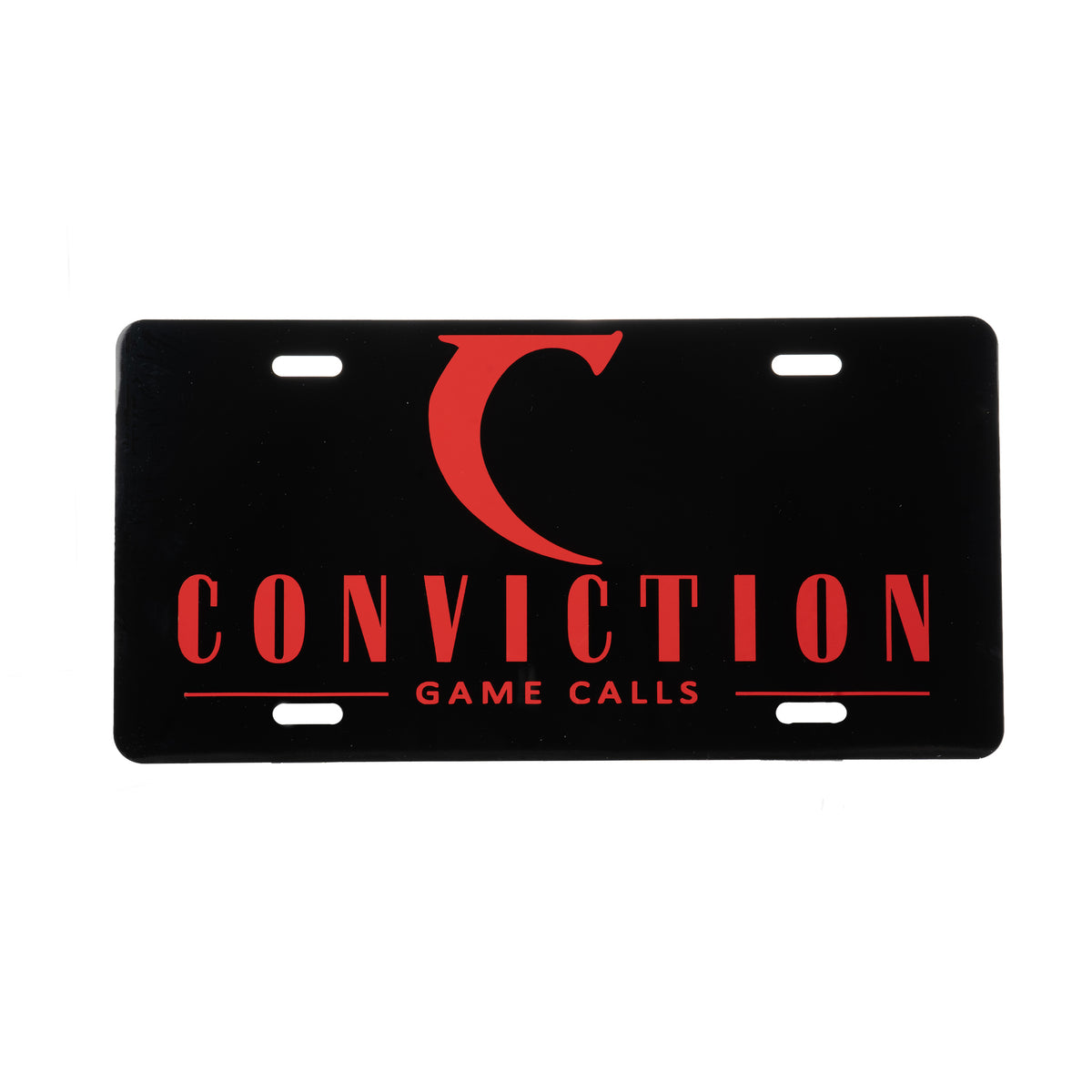 License Plate | Conviction Game Calls